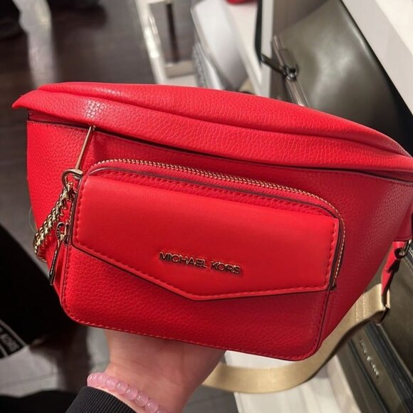 Michael Kors | Bags | Michael Kors Maisie 2in Sling Waistpack Large ...